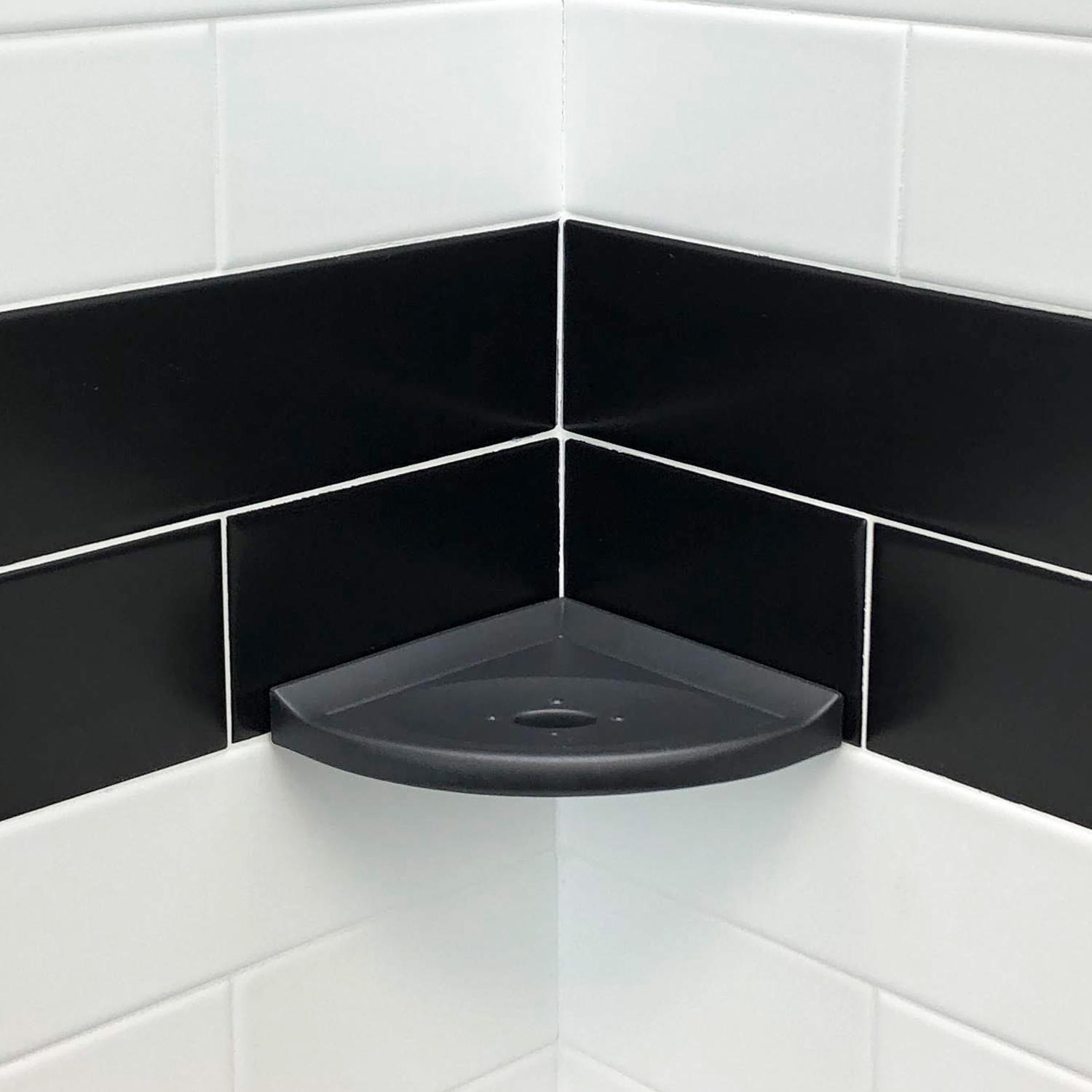 Metro Lugged 5” Corner Soap Dish – Available in 9 Colors – Questech