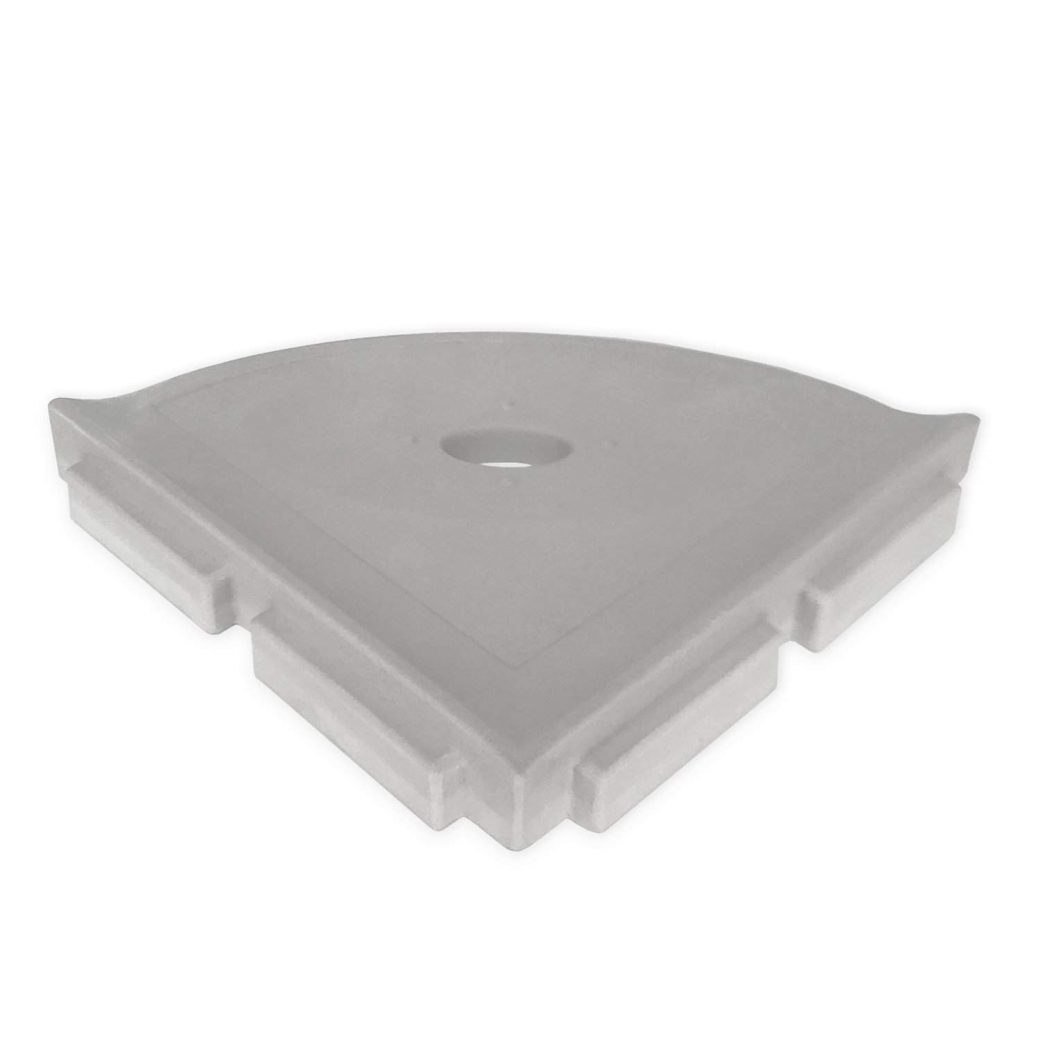 Metro Lugged 5” Corner Soap Dish – Available in 9 Colors – Questech