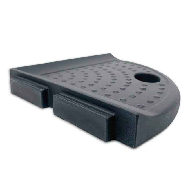 Metro Lugged 5” Corner Foot Rest – Available in 9 Colors – Questech